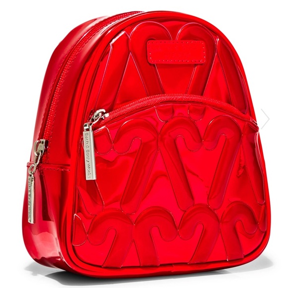 Bath & Body Works | Bags | Bath Body Works Candy Cane Heartmini ...